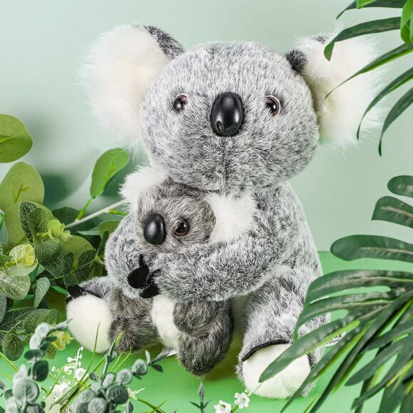 Toys | Skylety Stuffed Animalkoala Bear 2 Pieces Mum Koala Hold Little ...